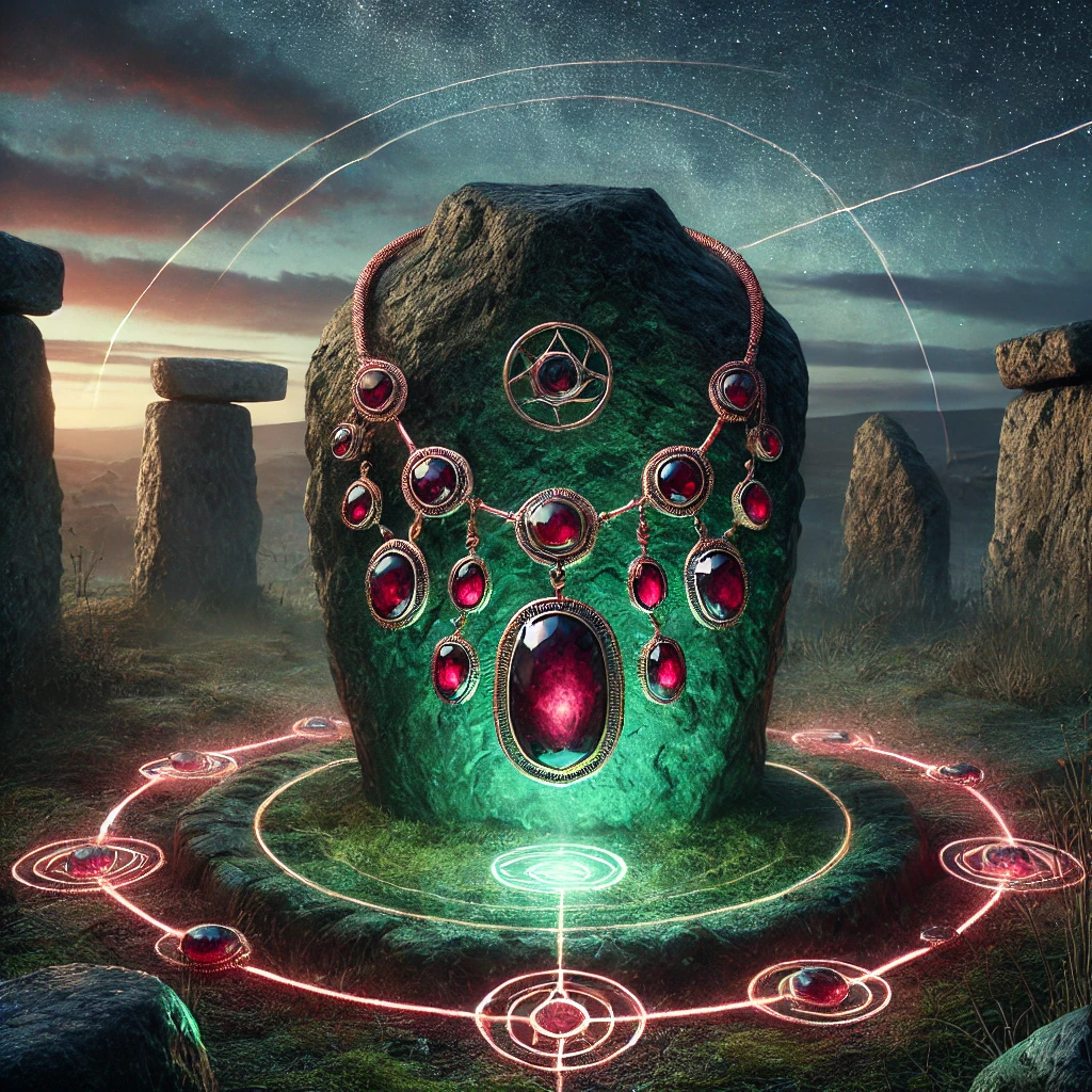 The Garnet-and-Ruby Necklace: A Conduit of Power, Balance, and ...